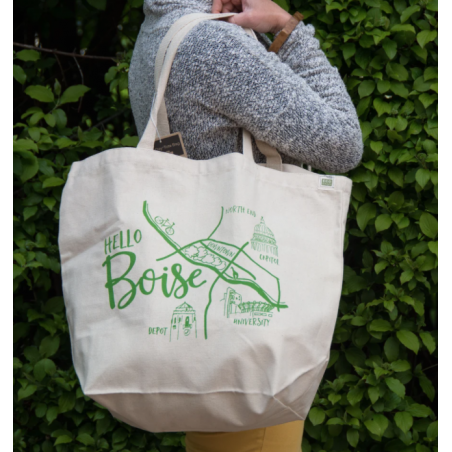 Sequoia Factory I I Sac Coton 280grs - 58 X 38 - souflet 21cm